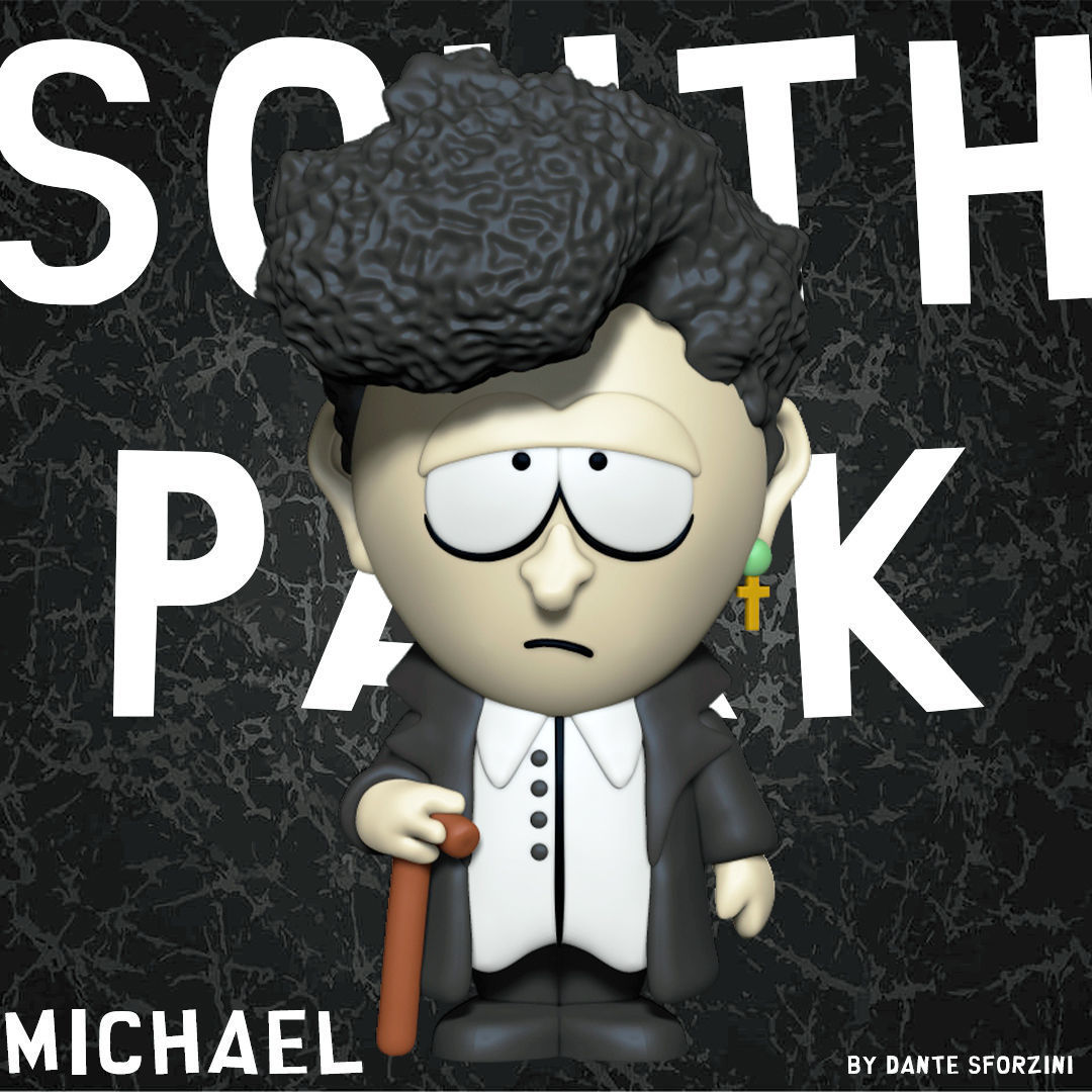 GOTH KIDS - SOUTH PARK 3D PRINT FIGURINES 3D model 3D printable | CGTrader