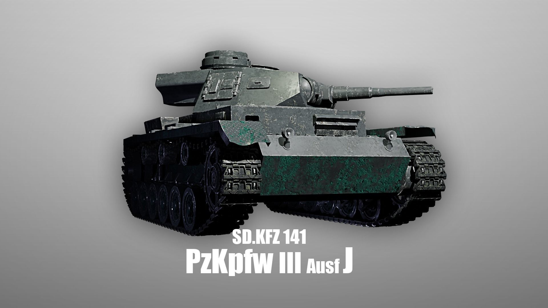 PzKpfw III - Panzer 3 - Ausf J Blender 3D Models 3D model animated ...