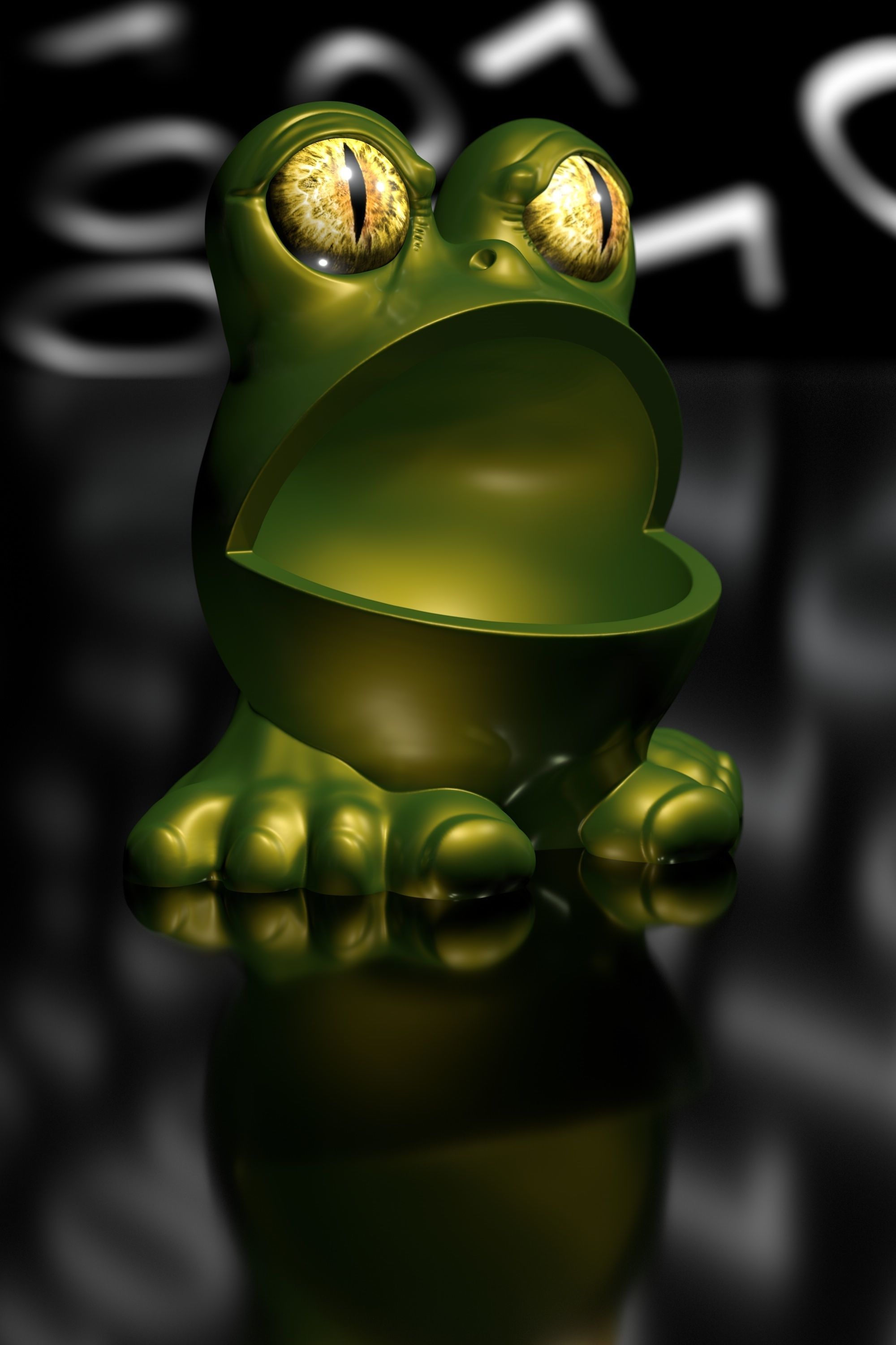Frog-Man - STL 3D Print Model High-Polygon 3D model 3D printable | CGTrader