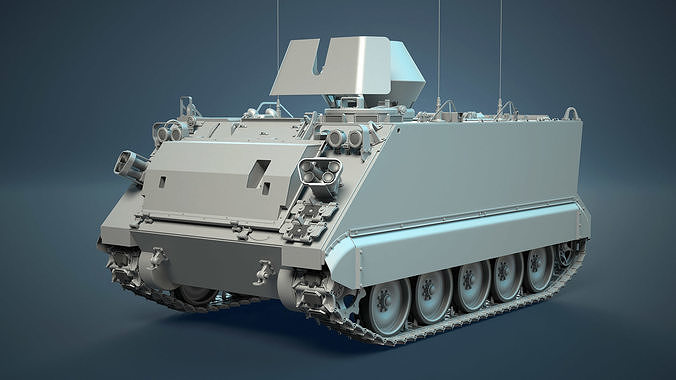 M113 APC High-Poly 3D model | CGTrader