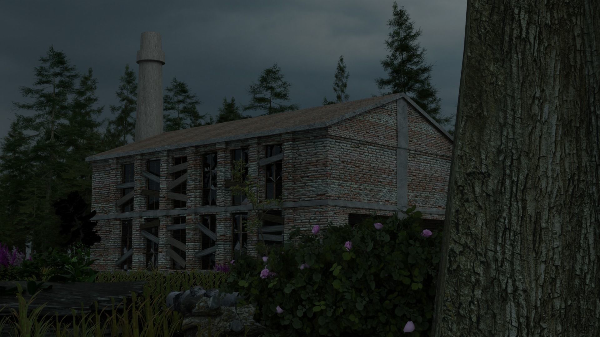 Abandoned warehouse 3d model 3D model | CGTrader