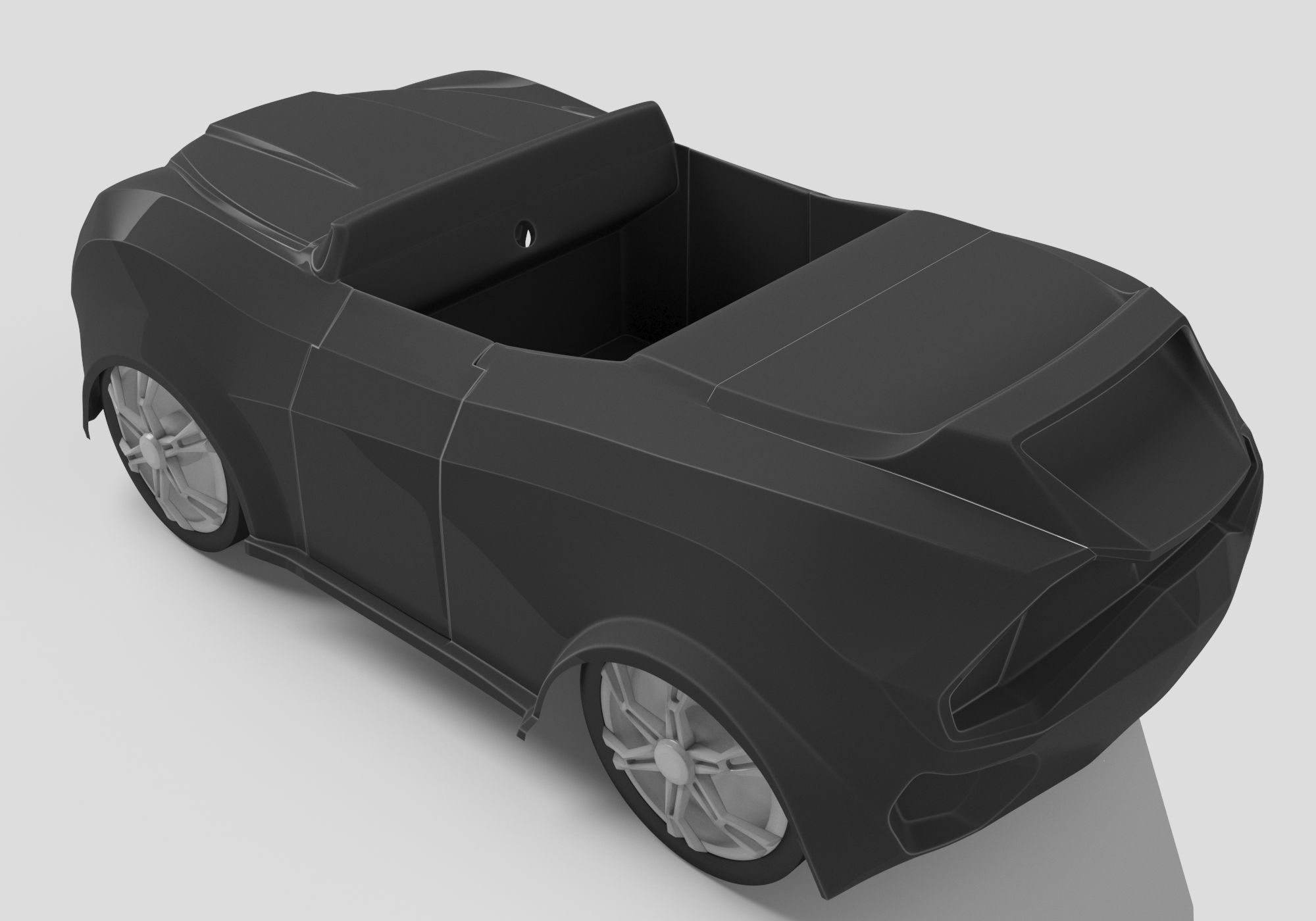 ride on toy car design 3D model | CGTrader