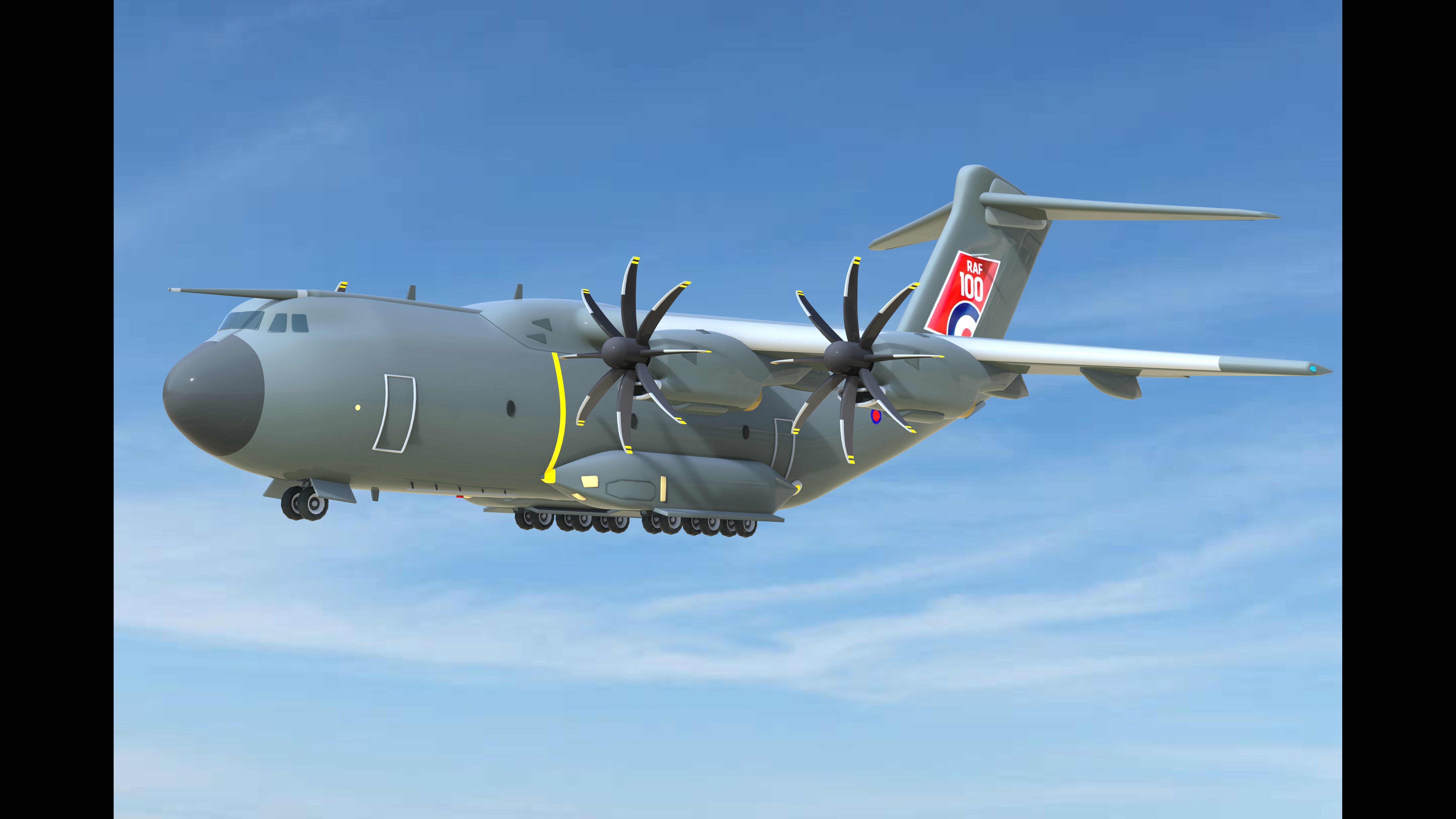Aircraft A400 MODEL 3D model | CGTrader