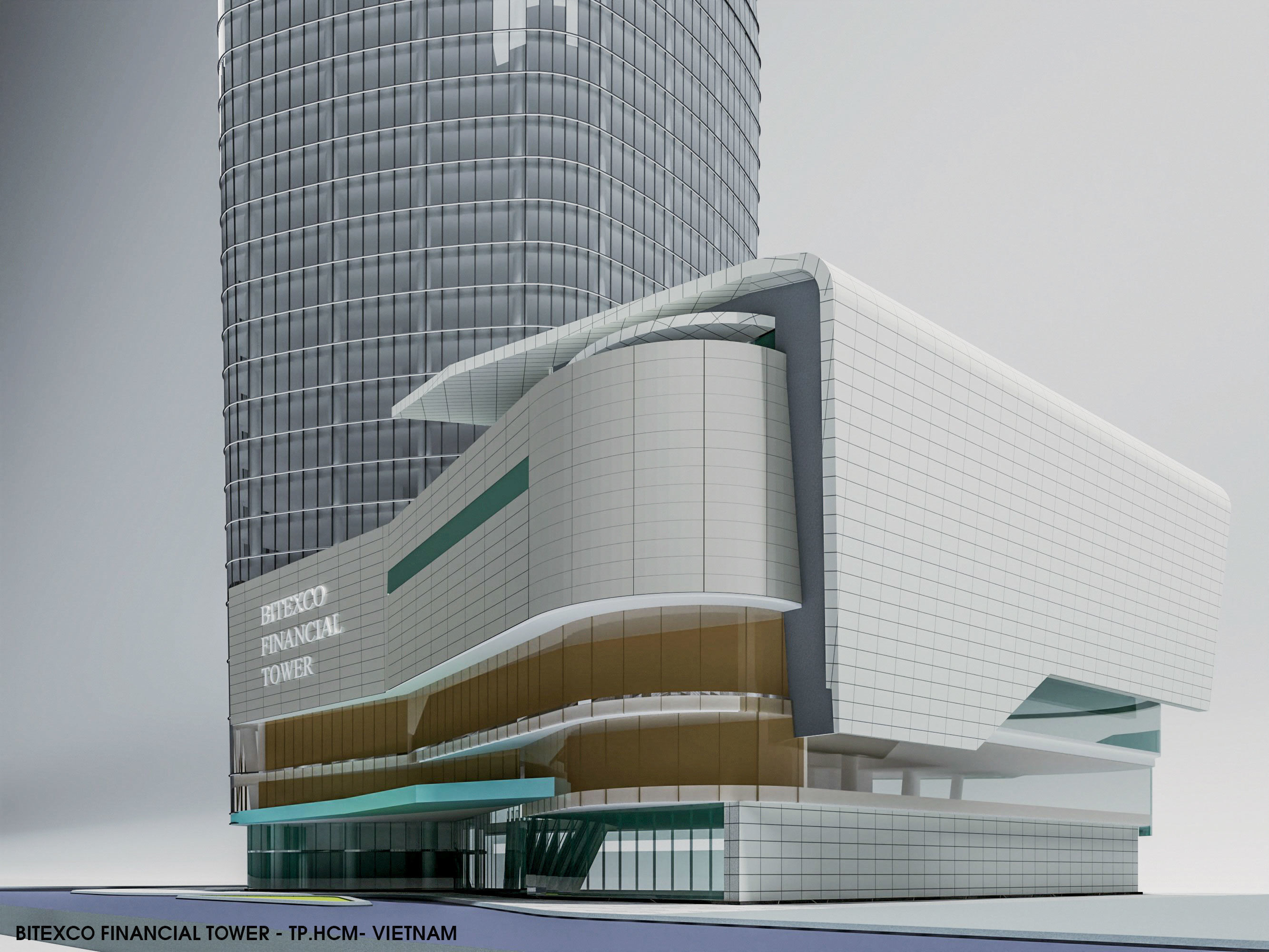 3D model BITEXCO FINANCIAL TOWER VR / AR / low-poly | CGTrader