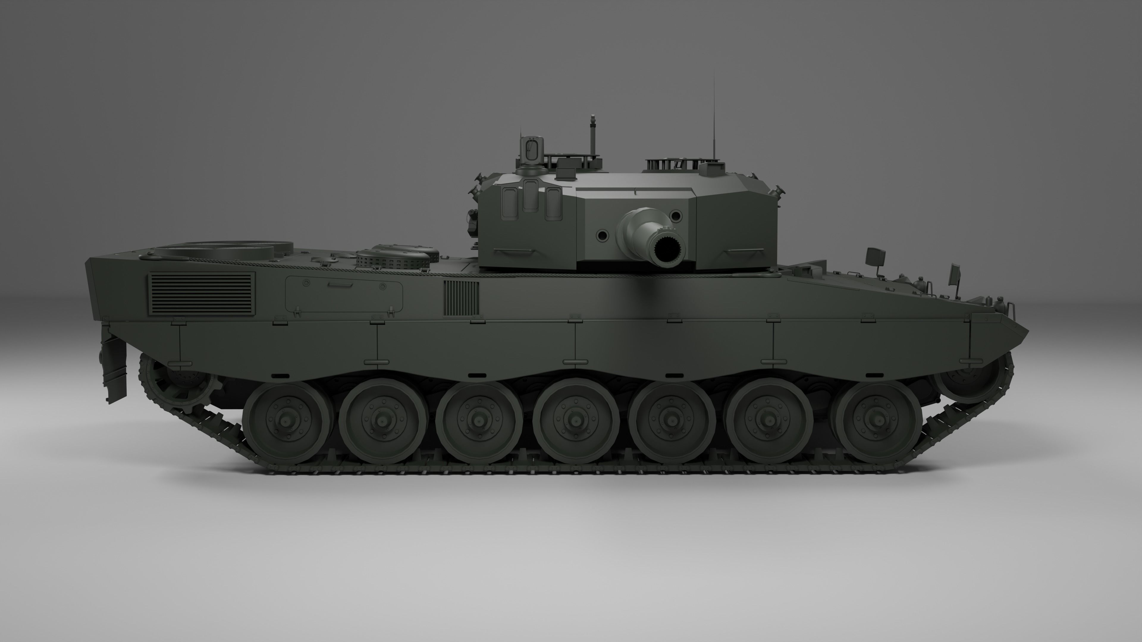3D model Leopard 2 VR / AR / low-poly | CGTrader