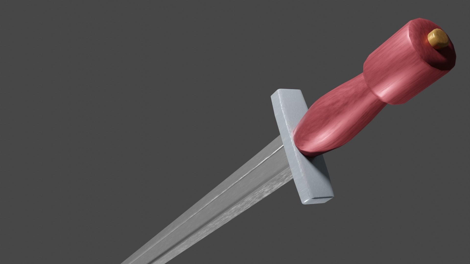 3D model Langsax sword with Xyphos handle VR / AR / low-poly | CGTrader
