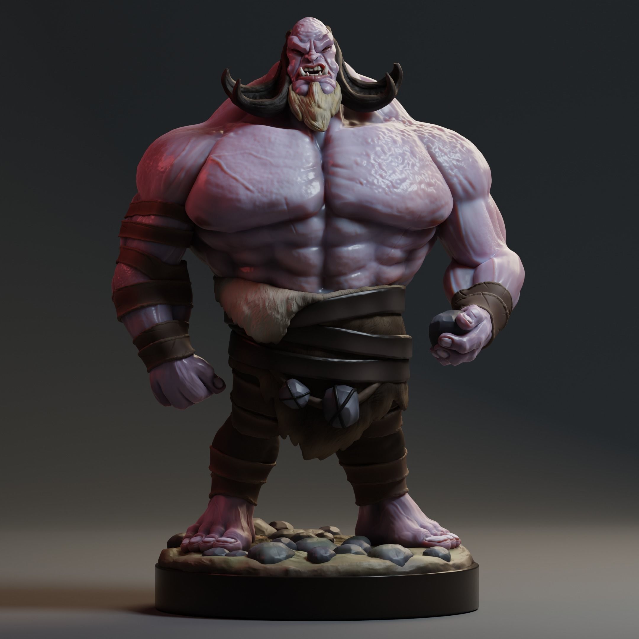 God orc 3D model 3D printable | CGTrader