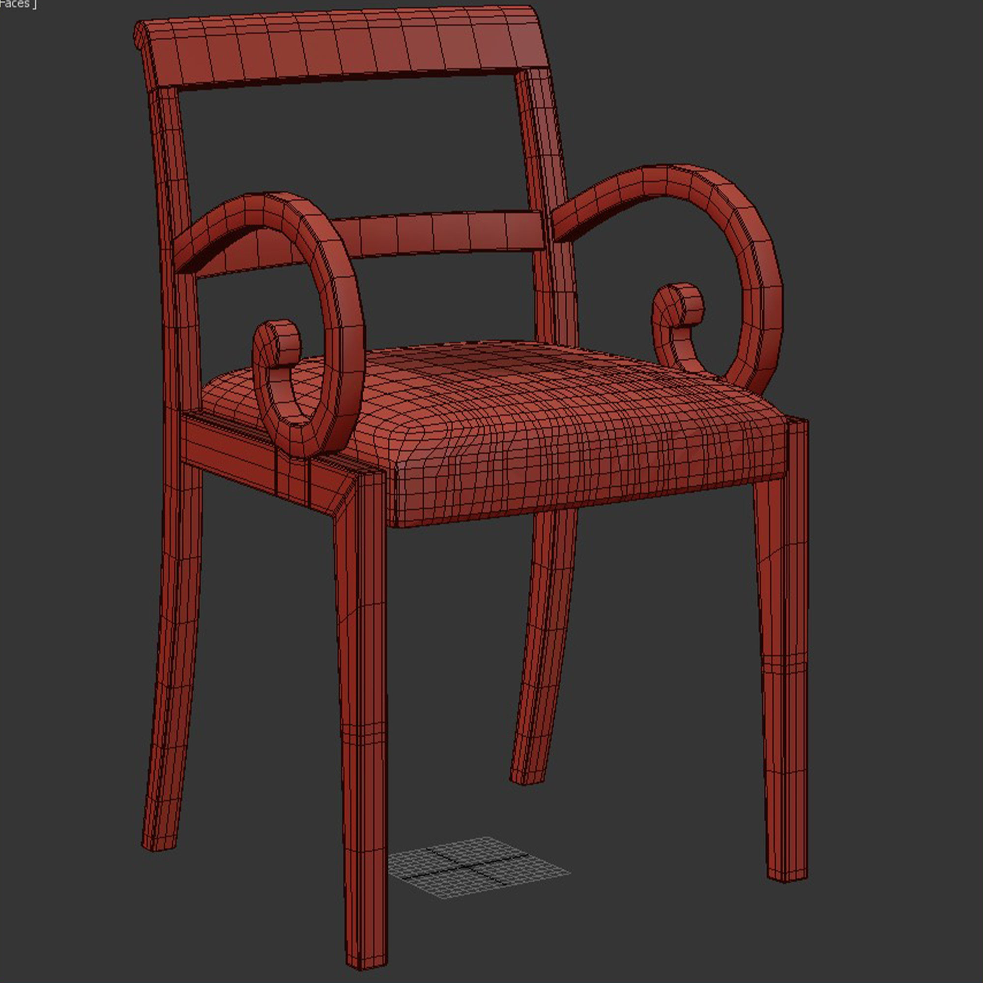 Garbo chair by Porada 3D model | CGTrader