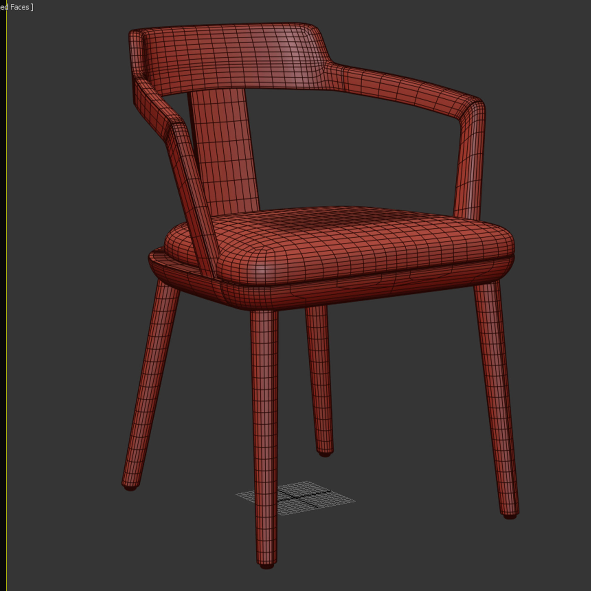 Tilly chair by Porada 3D model | CGTrader