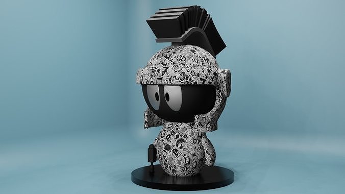 3D model Marvin the Martian VR / AR / low-poly | CGTrader