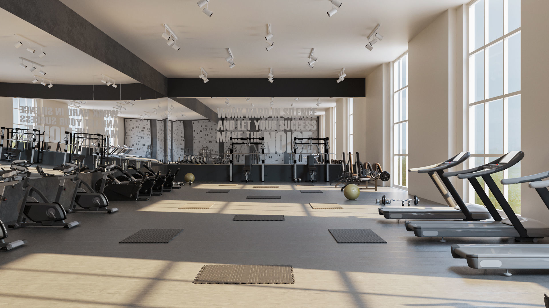 collection set of gyms and fitness centers VR / AR / low-poly | CGTrader