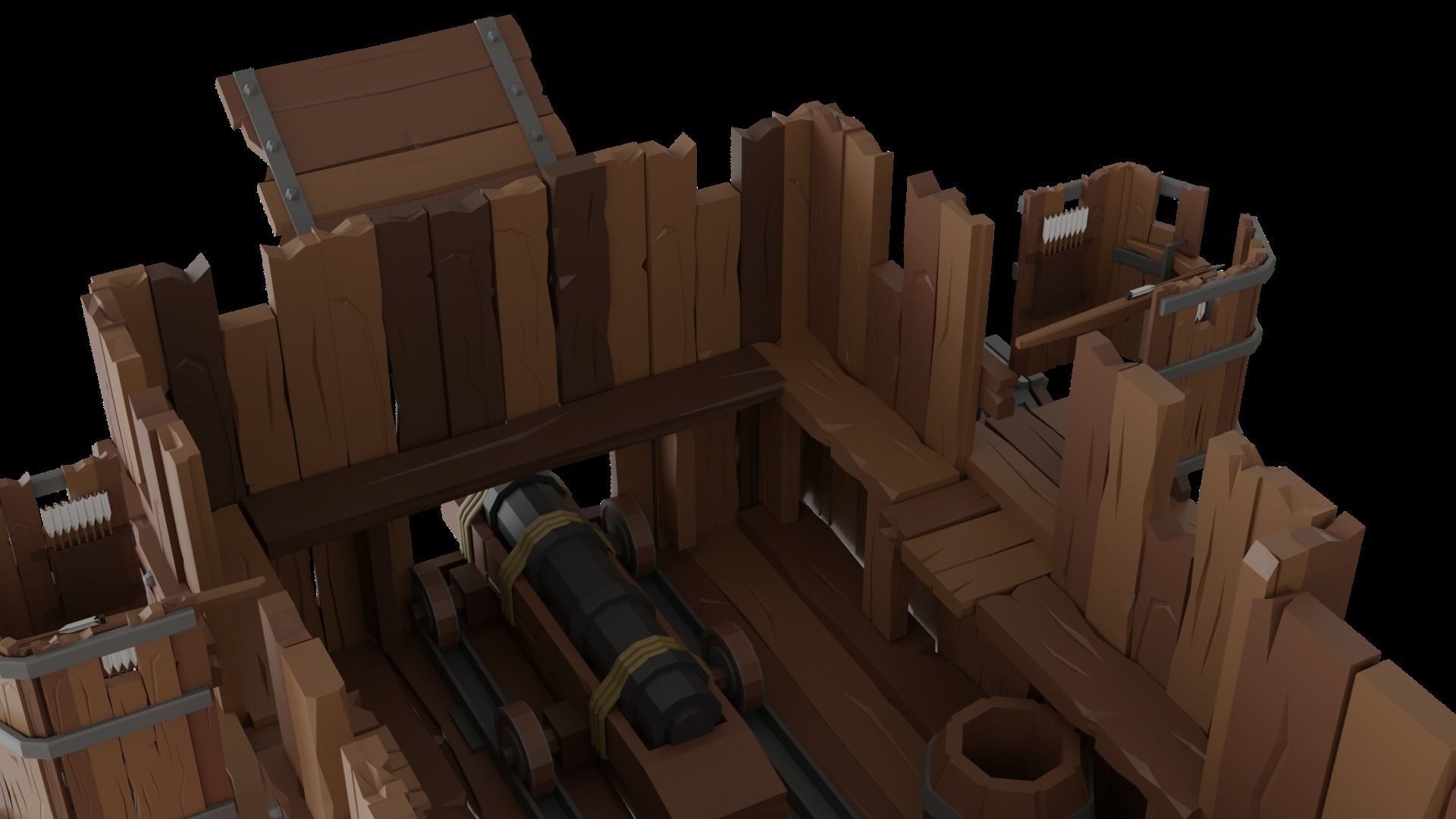 Medieval tank 3D model | CGTrader