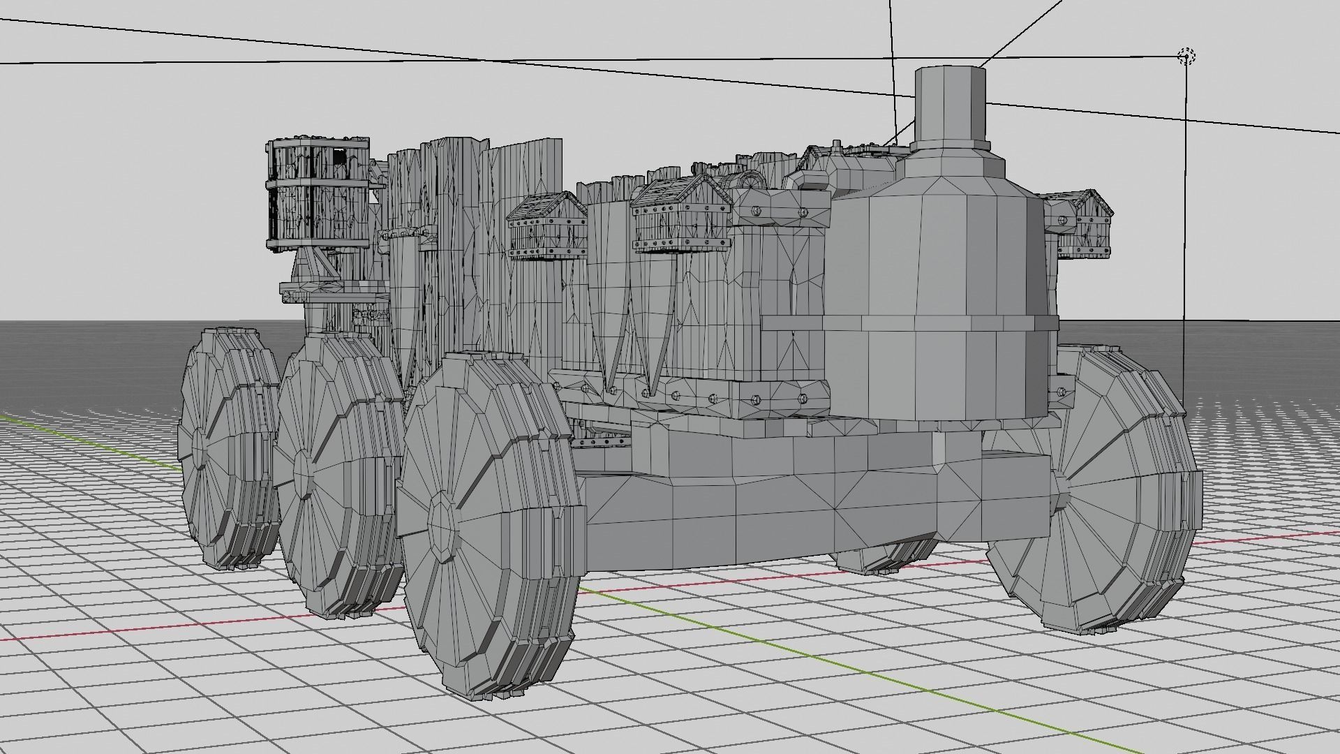 Medieval tank 3D model | CGTrader