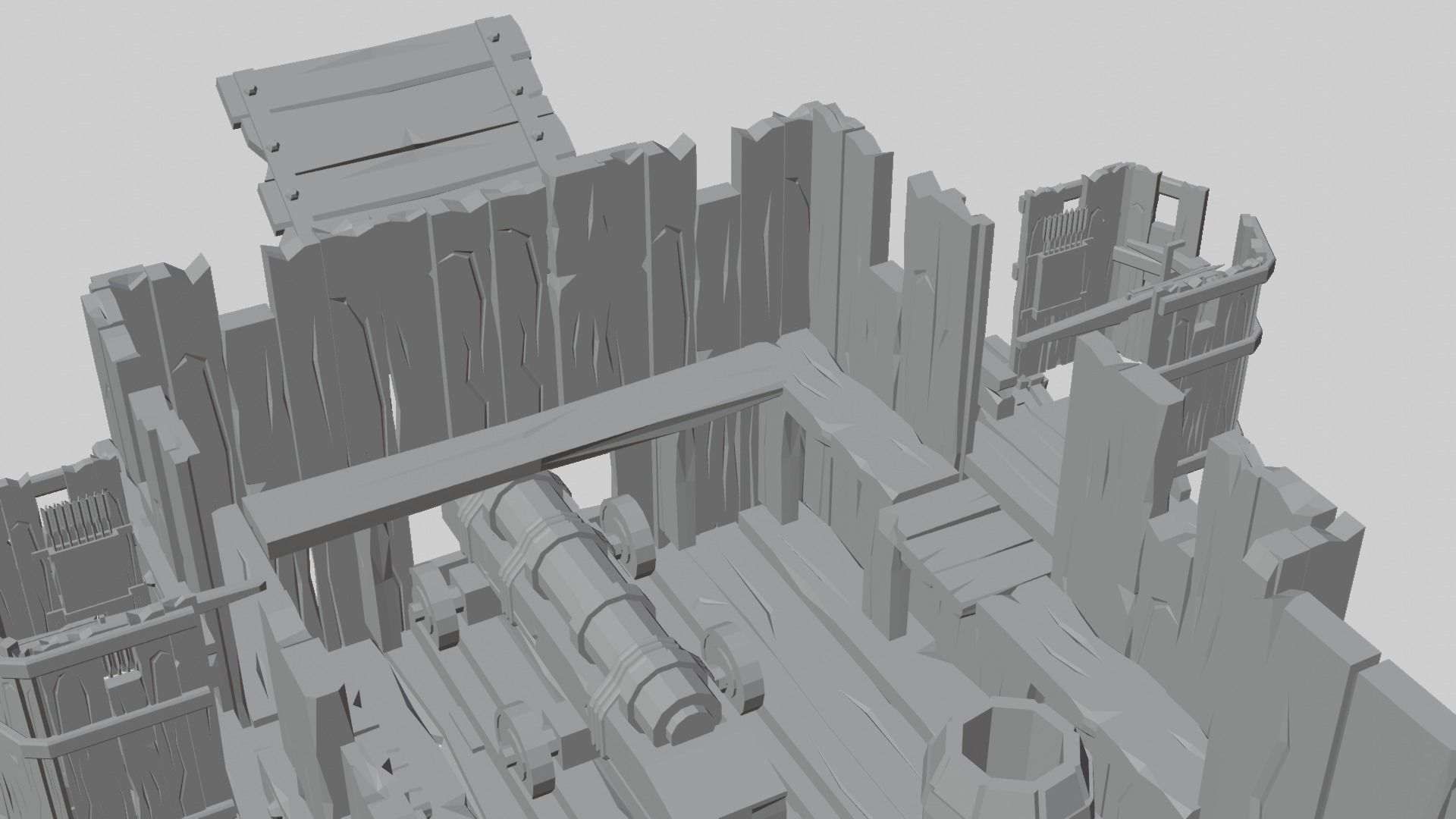 Medieval tank 3D model | CGTrader