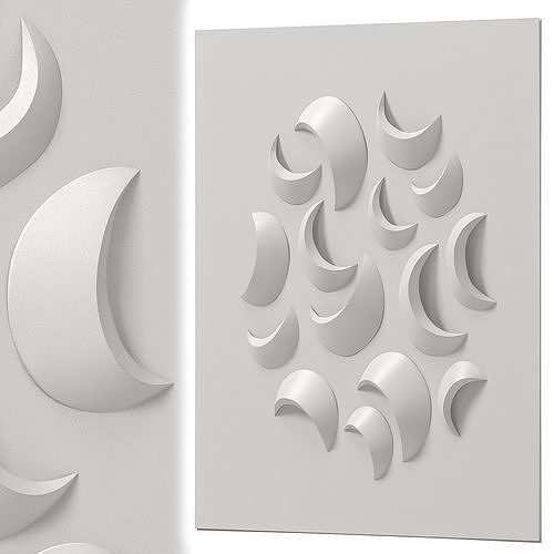 Moons 3D model | CGTrader