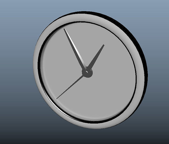 clock 3D model | CGTrader
