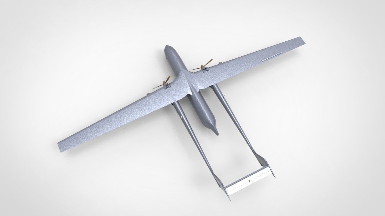 TAI Anka Turkish Drone UAV 3D model | CGTrader