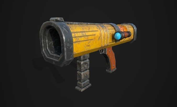 3D model Stylized Rocket Launcher VR / AR / low-poly | CGTrader