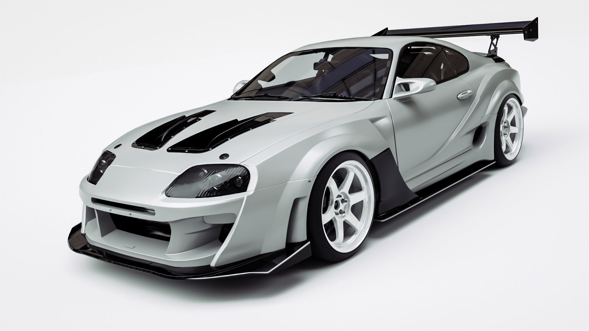 TOYOTA SUPRA 3D model | CGTrader