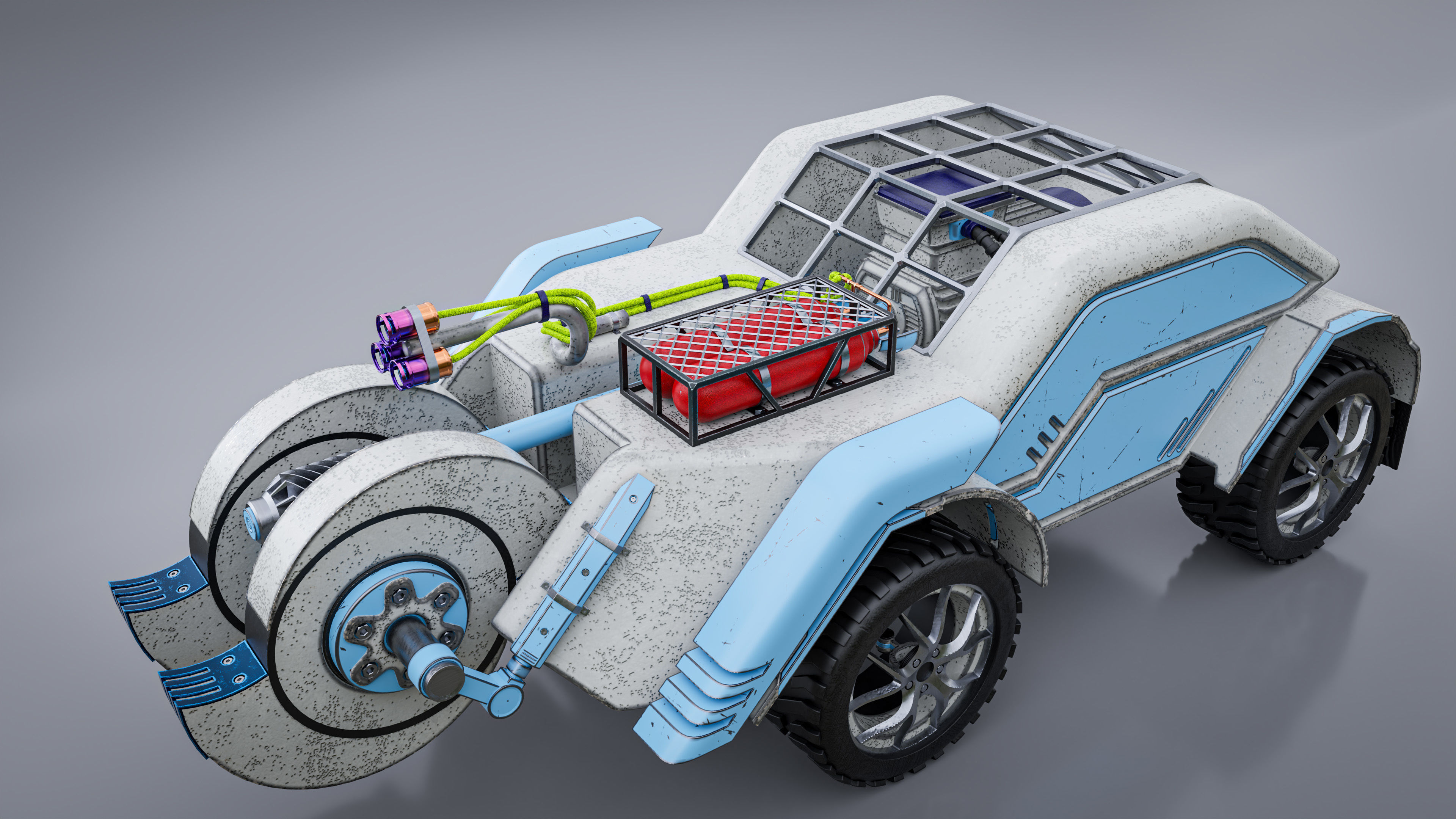 3D model Blaze Bot VR / AR / low-poly | CGTrader