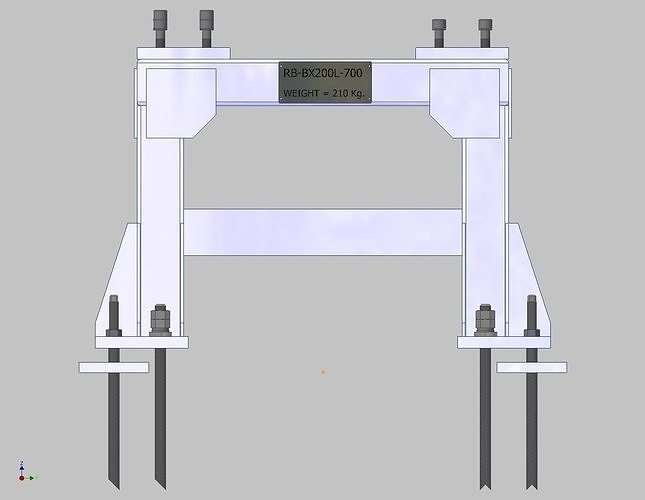 26376-ROBOT BASE BX200L-700 3D model | CGTrader