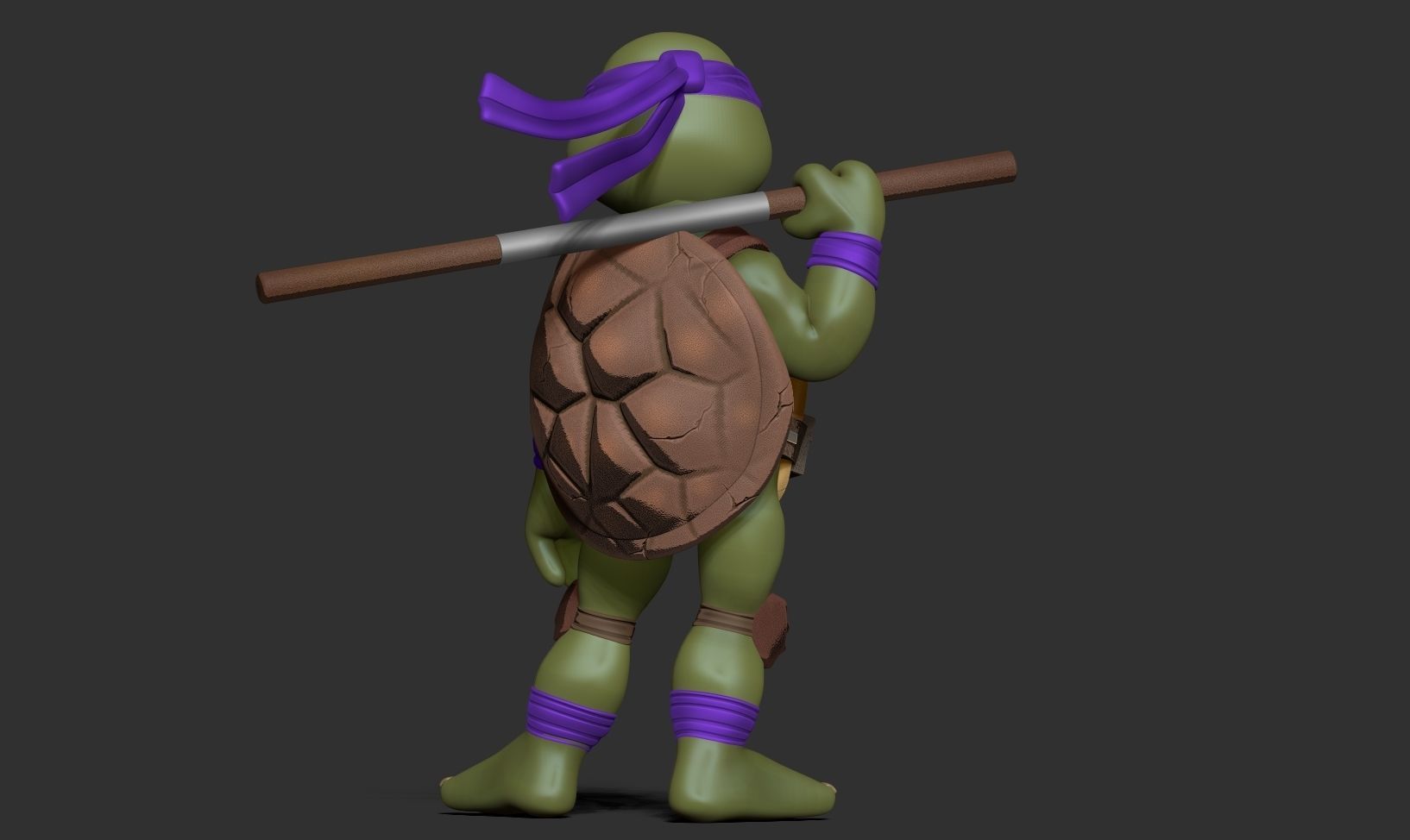 Donatello - Teenage Mutant Ninja Turtles 3D model 3D printable | CGTrader