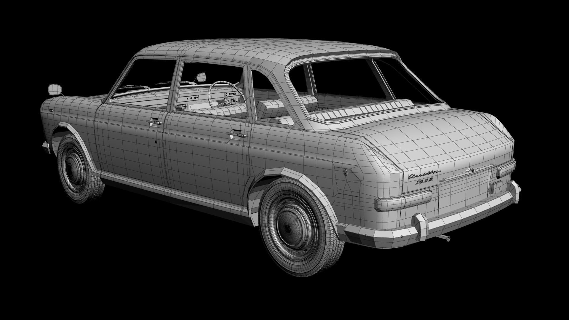 Austin 1800 3D model | CGTrader
