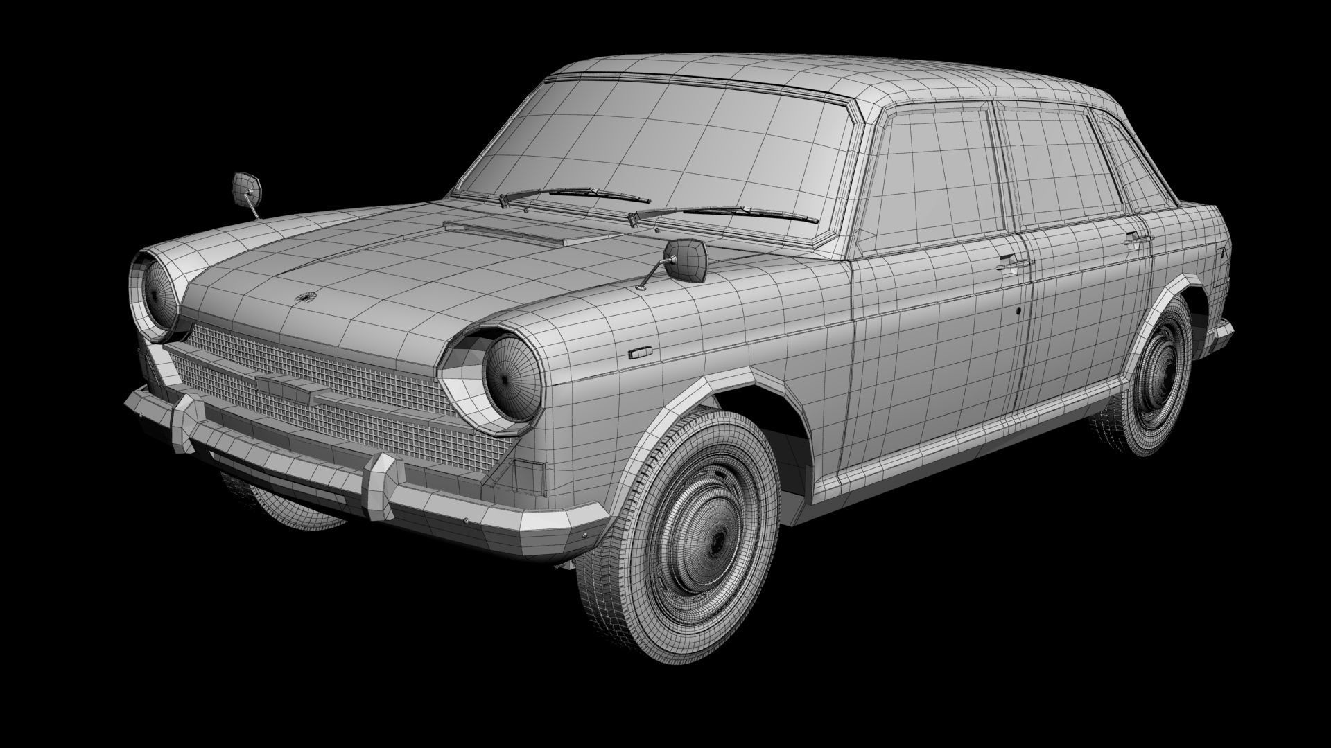 Austin 1800 3D model | CGTrader