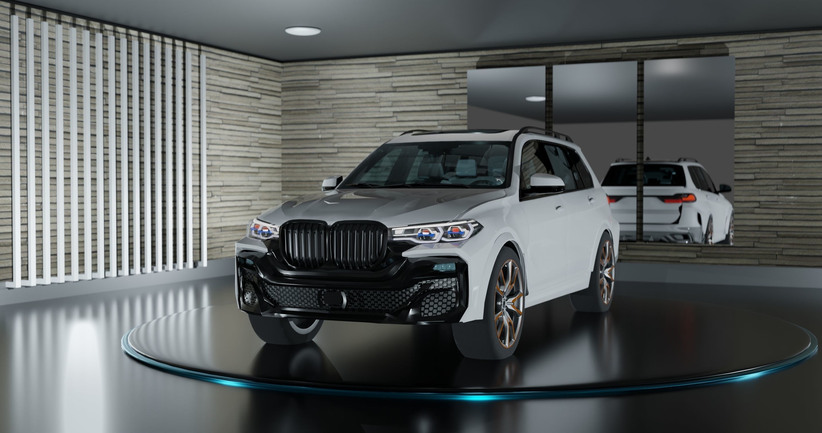 Realistic Car Unreal Engine Game Ready 3D model rigged | CGTrader