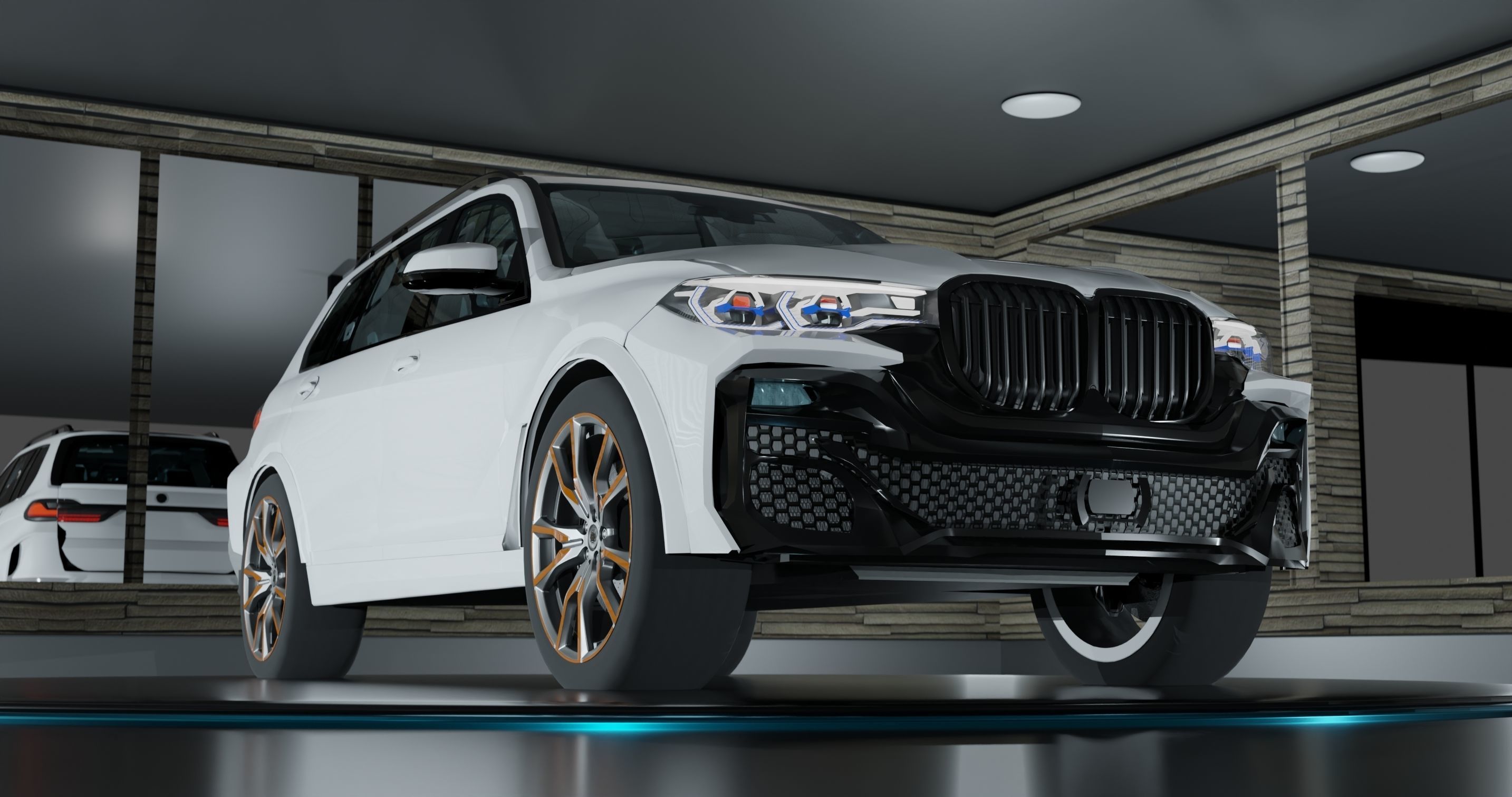 Realistic Car Unreal Engine Game Ready 3D model rigged | CGTrader