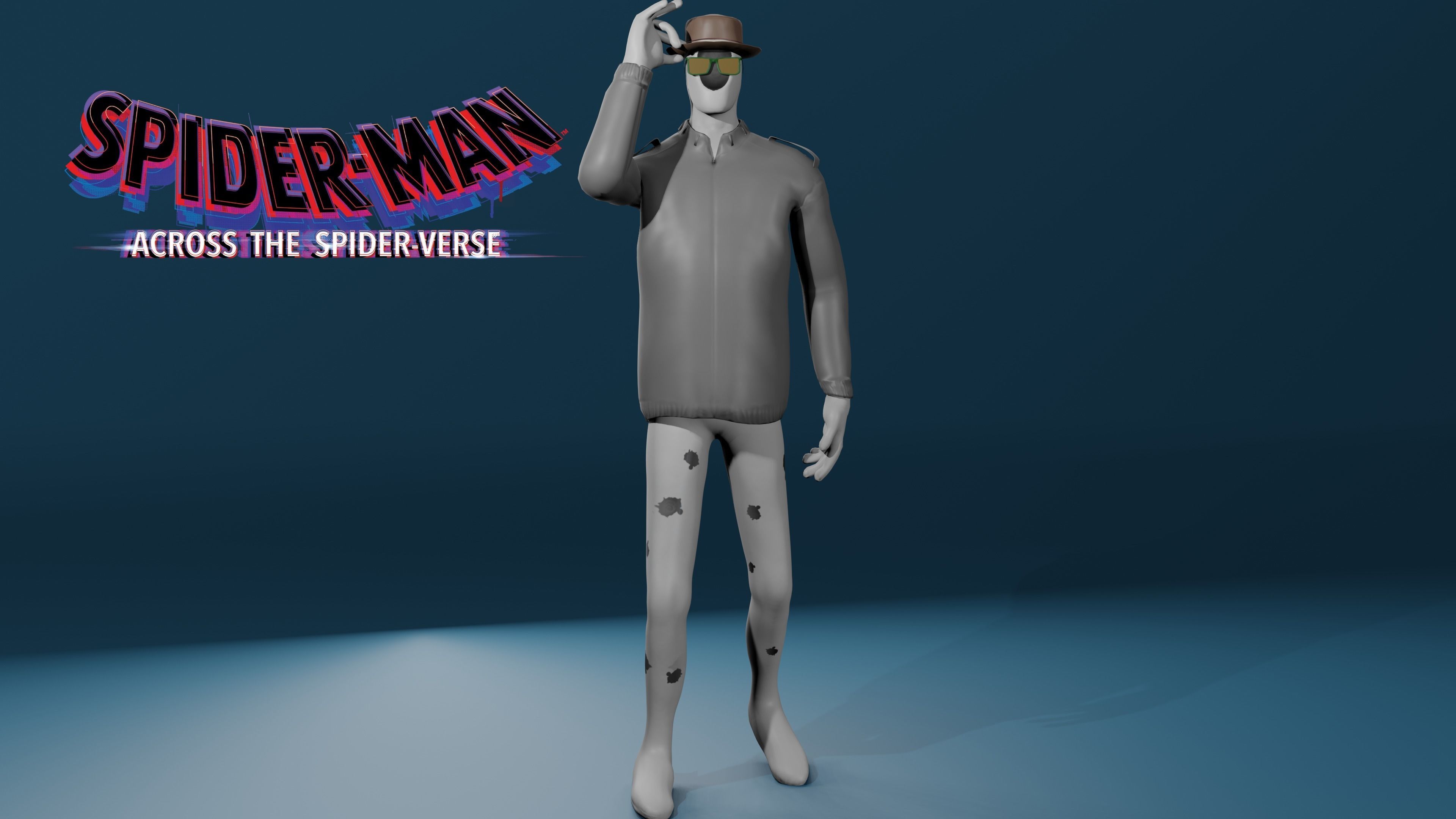 3D model The Spot ATSV Rigged 3D Fan Model Across the Spider-verse VR ...