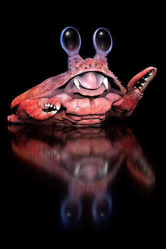 Crab-Crap-Dozer Fantasy Figure STL-3D Printing Model 3D model 3D ...