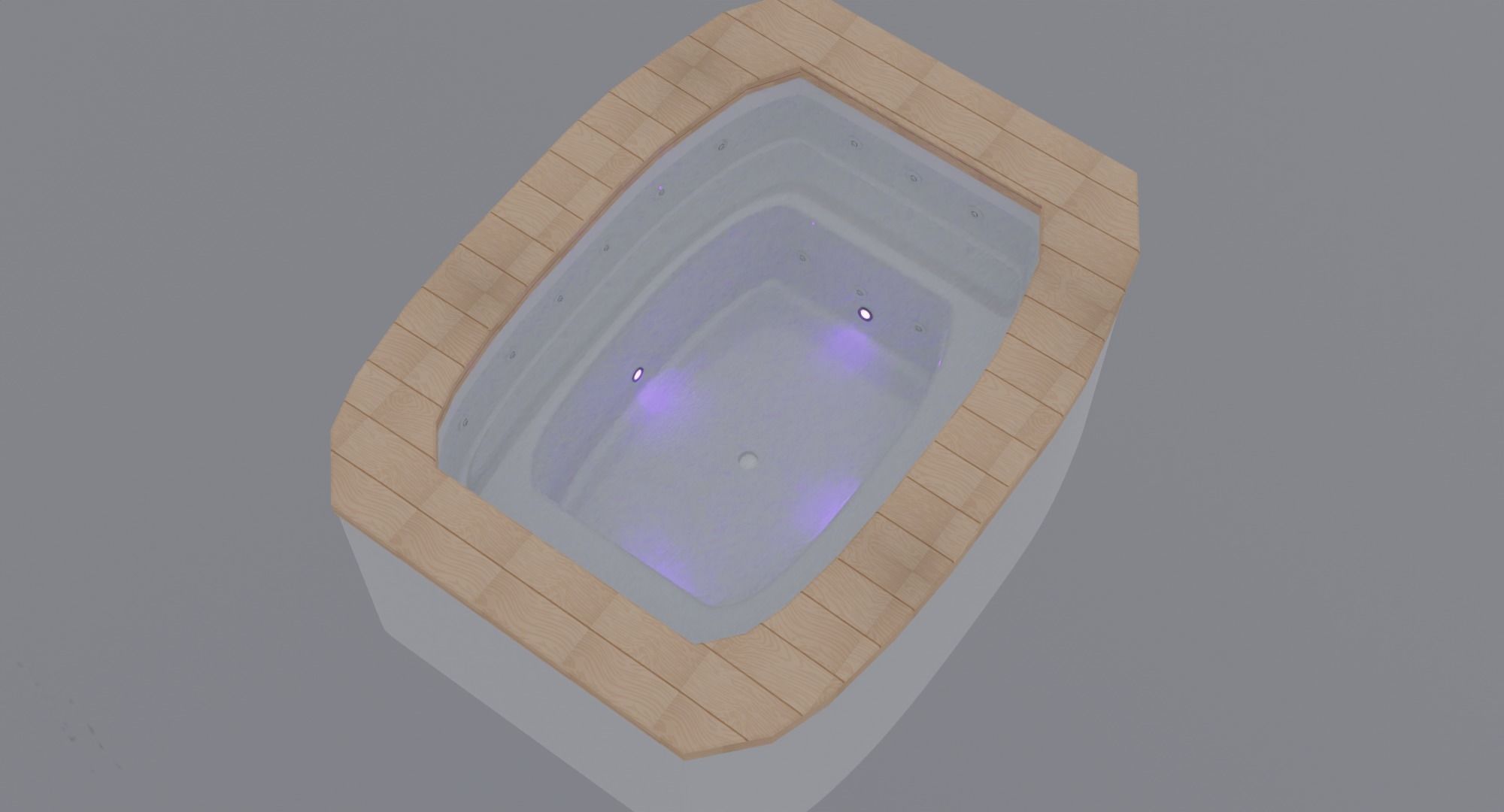3D model Jacuzzi Hot Tub VR / AR / low-poly | CGTrader