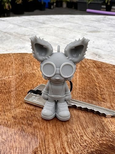 Keychain 3D model 3D printable | CGTrader