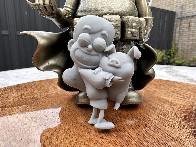 Mayble cartoon girl wearing sweater 3D model 3D printable | CGTrader