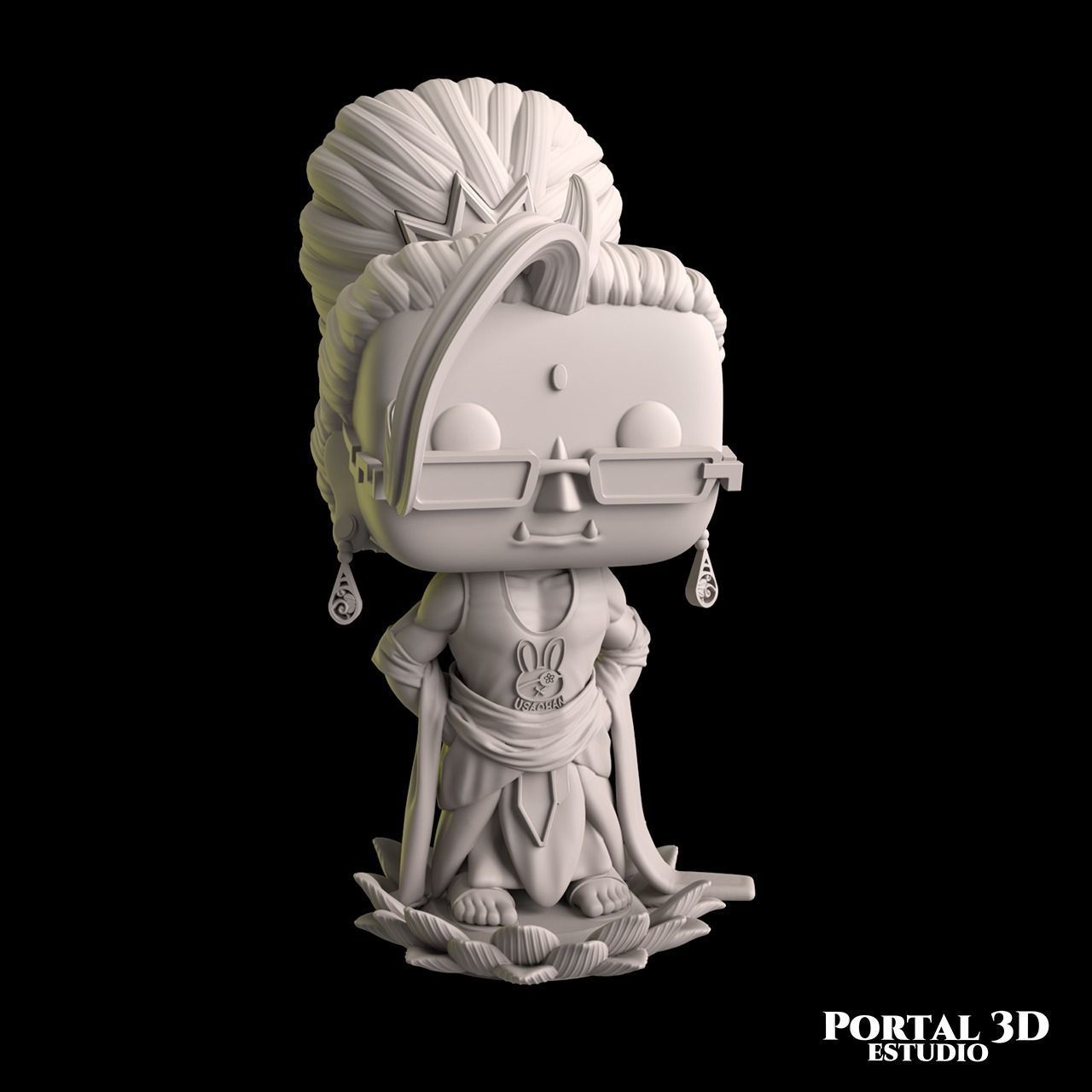 Buddha Ragnarok Funko Shuumatsu no Valkyrie 3D model 3D printable ...