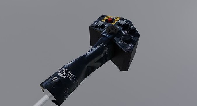 Black Hawk UH-60 Throttle 3D model | CGTrader