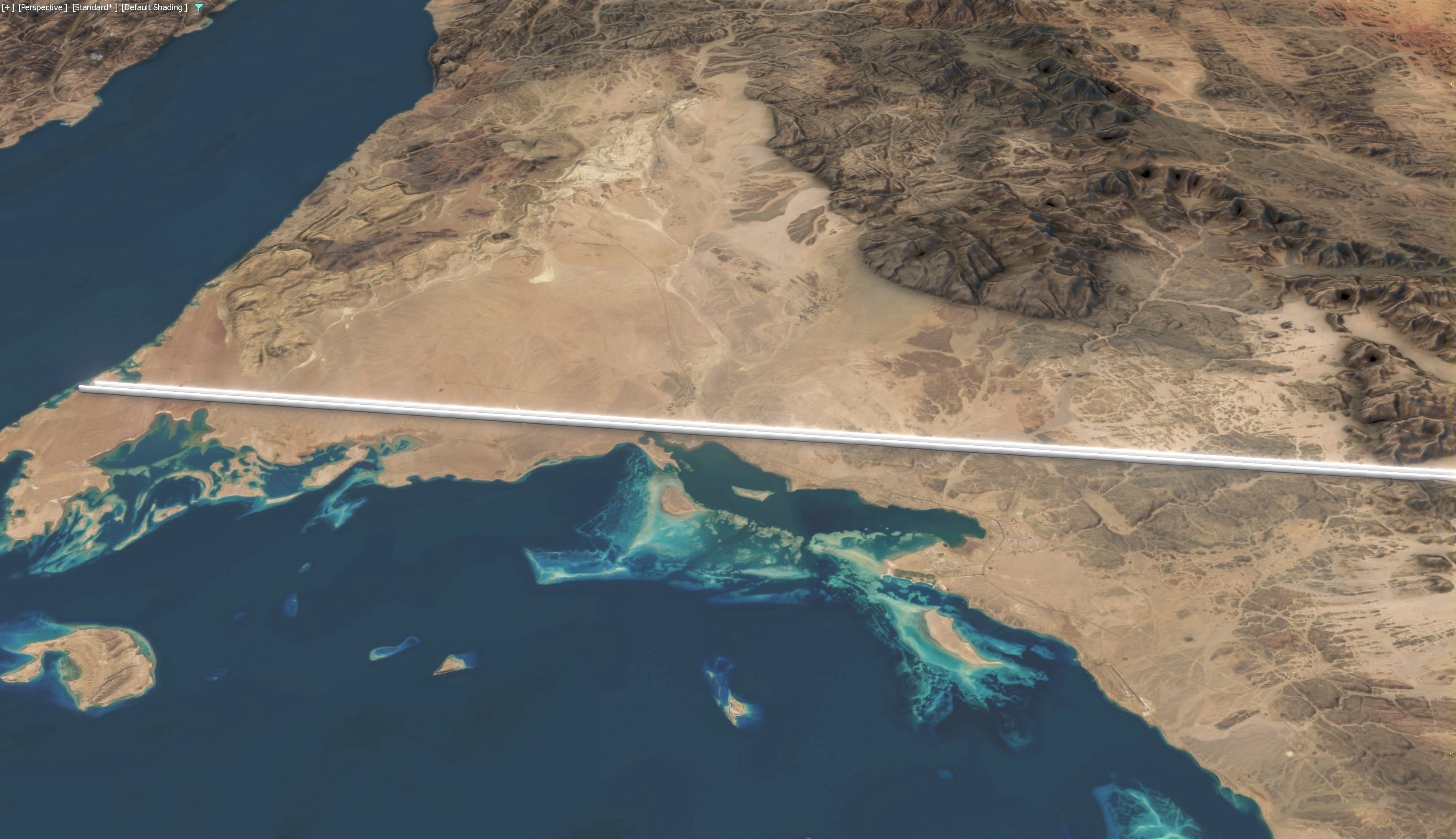 3D model Neom - The Line VR / AR / low-poly | CGTrader