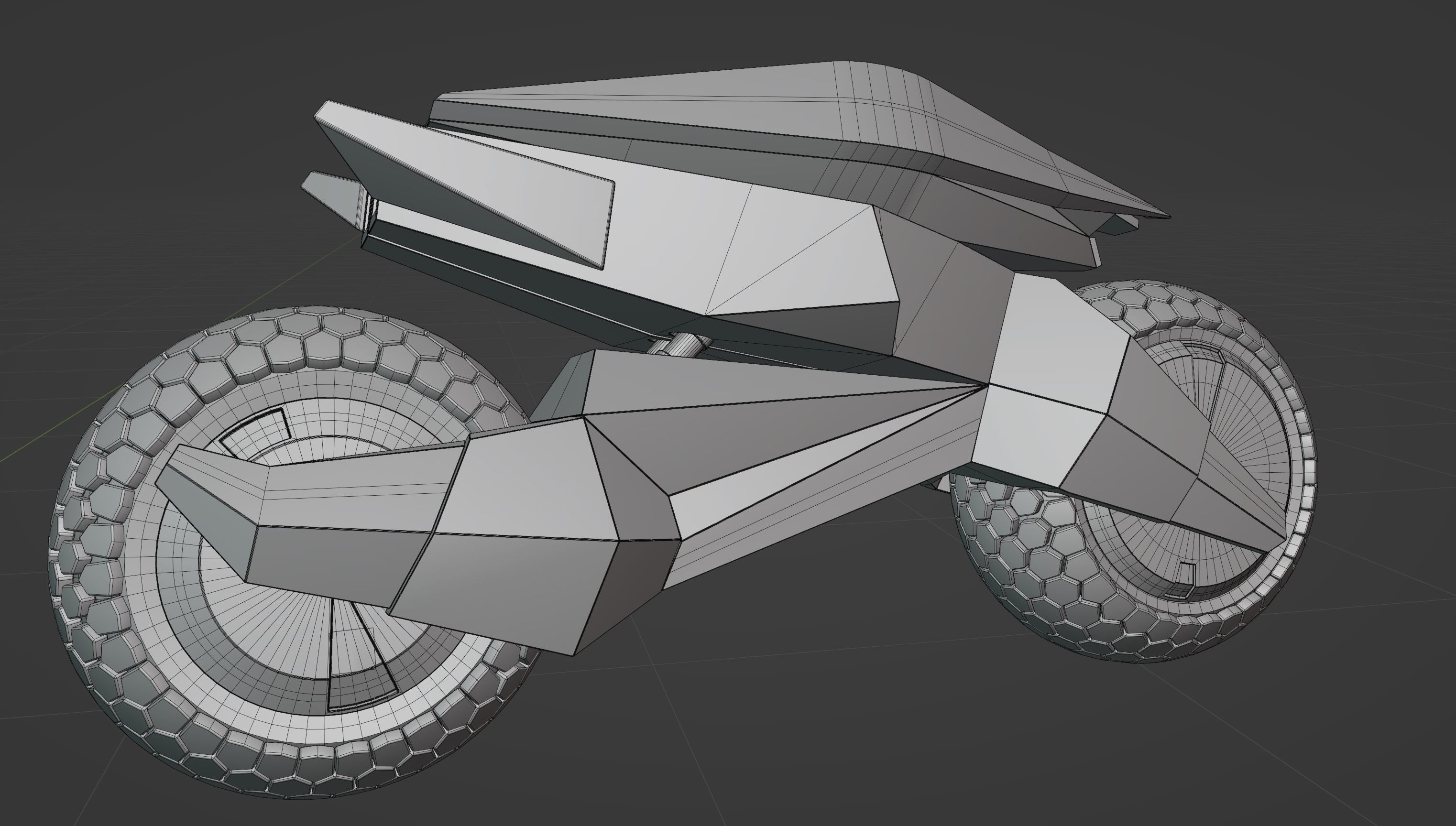 motorcycle robot 3D model | CGTrader