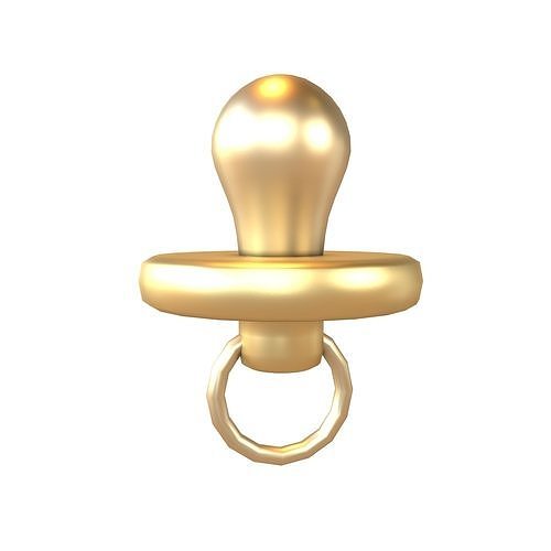 3D model Baby Pacifier V1 005 VR / AR / low-poly | CGTrader