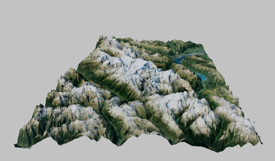 Mount Eiger Texture | CGTrader