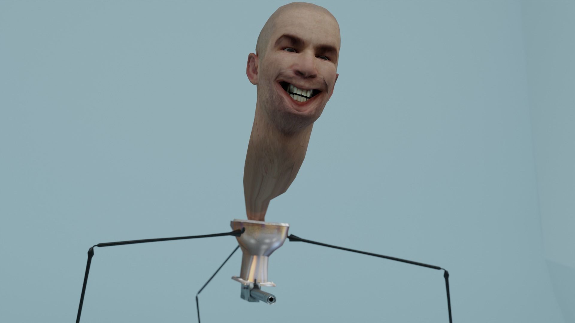 Skibidi Toilet toilet Octopus 3D model rigged | CGTrader