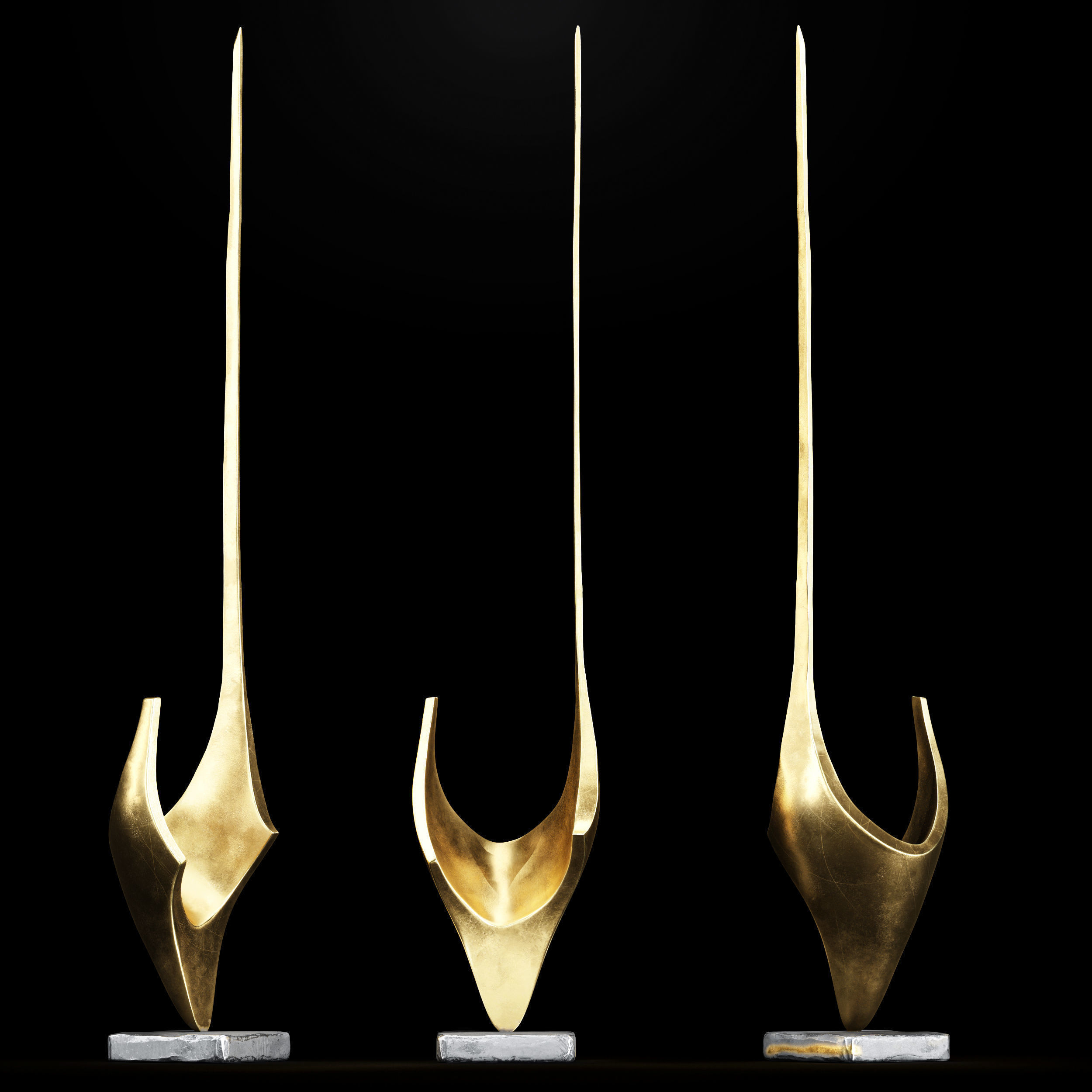 Collection 40 Different SETS of Human Pose Sculpture SET VOL04 | CGTrader