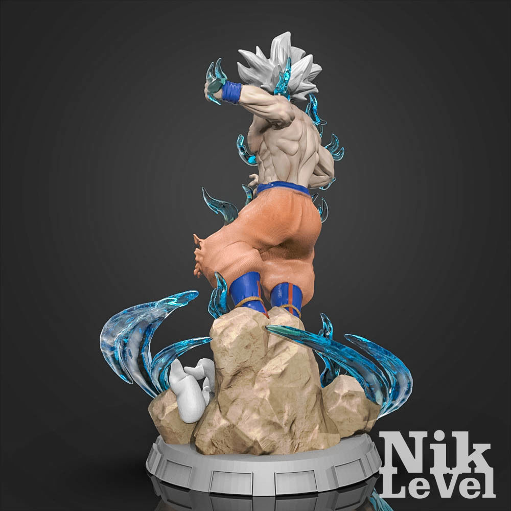 Son Goku Ultra Instict Dragon Ball 3D Printable 3 3D model 3D printable ...