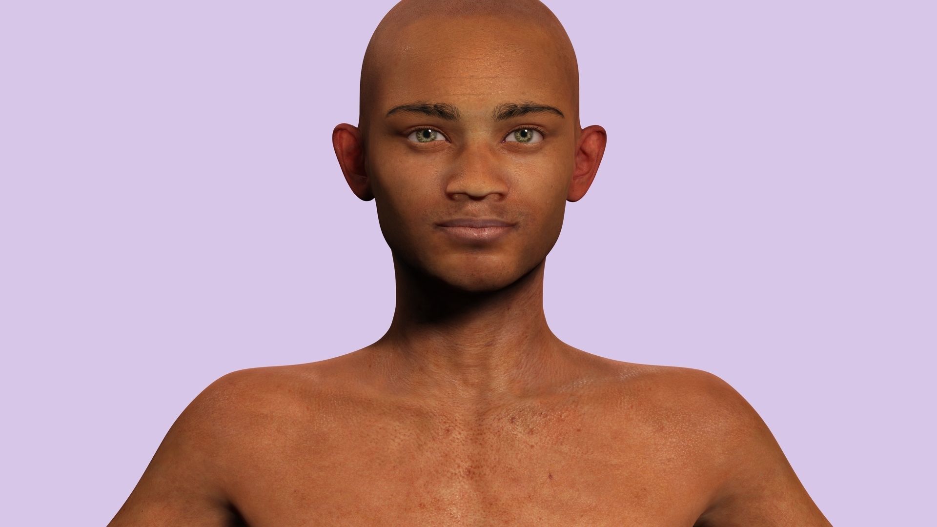 3D model Zak-Realistic African American Boy VR / AR / low-poly | CGTrader