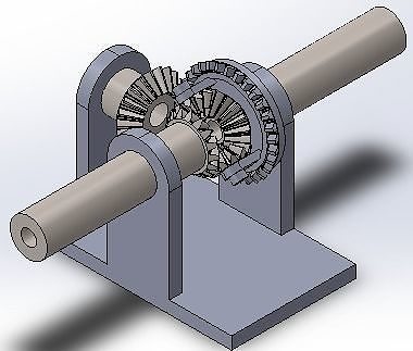 Differential of a Car 3D model | CGTrader
