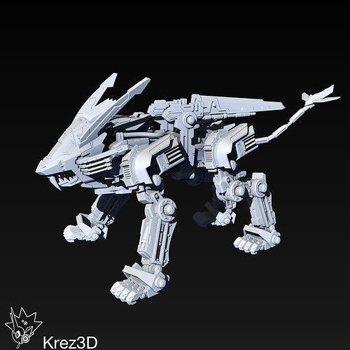 Blade Liger 3D model 3D printable | CGTrader