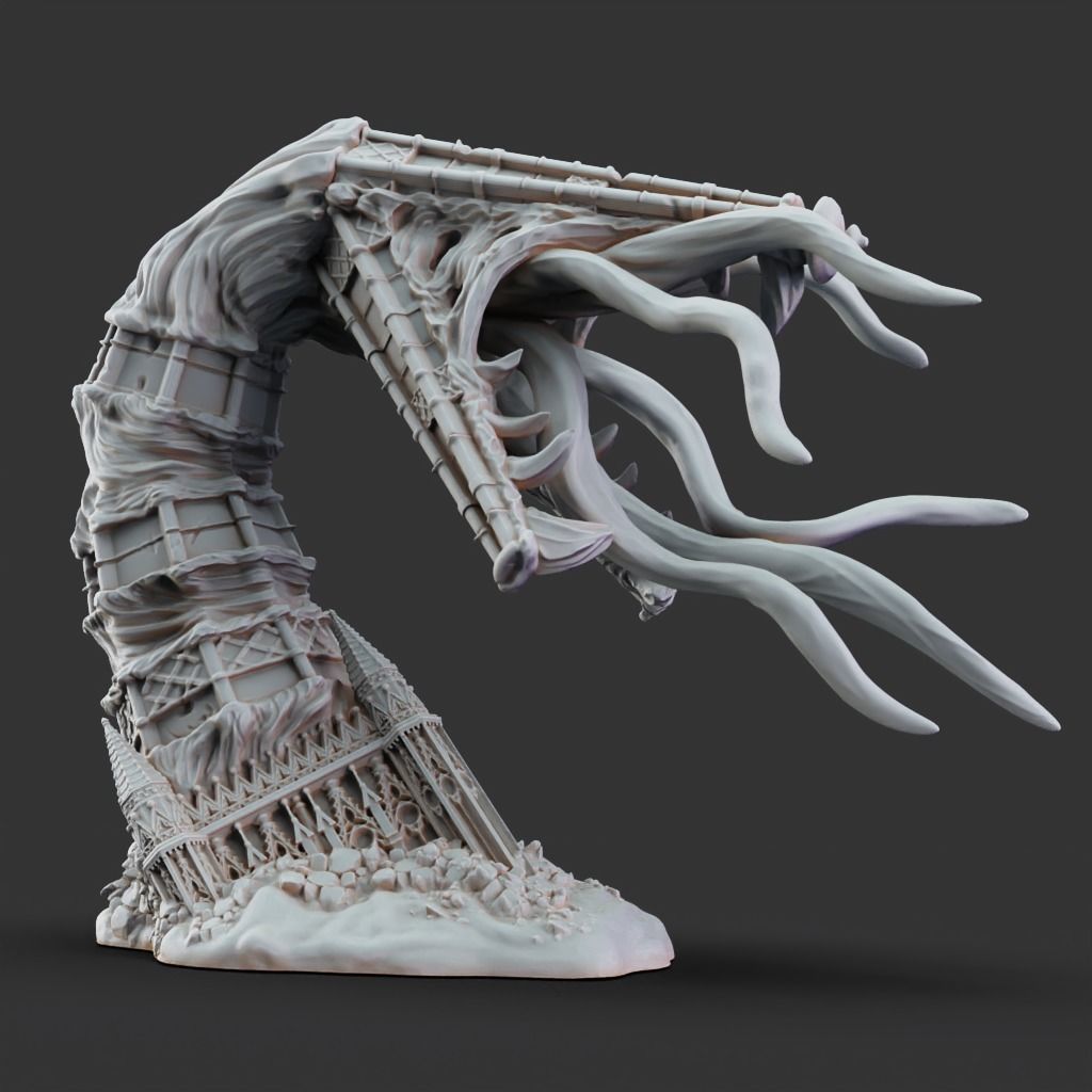 Giant Mimic - 3D Printable TTRPG - PRESUPPORTED - 32mm Scale 3D model ...