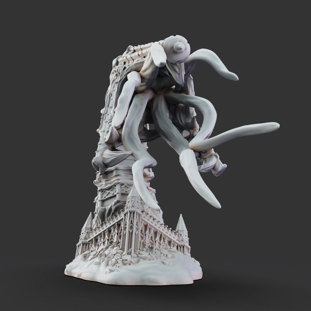 Giant Mimic - 3D Printable TTRPG - PRESUPPORTED - 32mm Scale 3D model ...