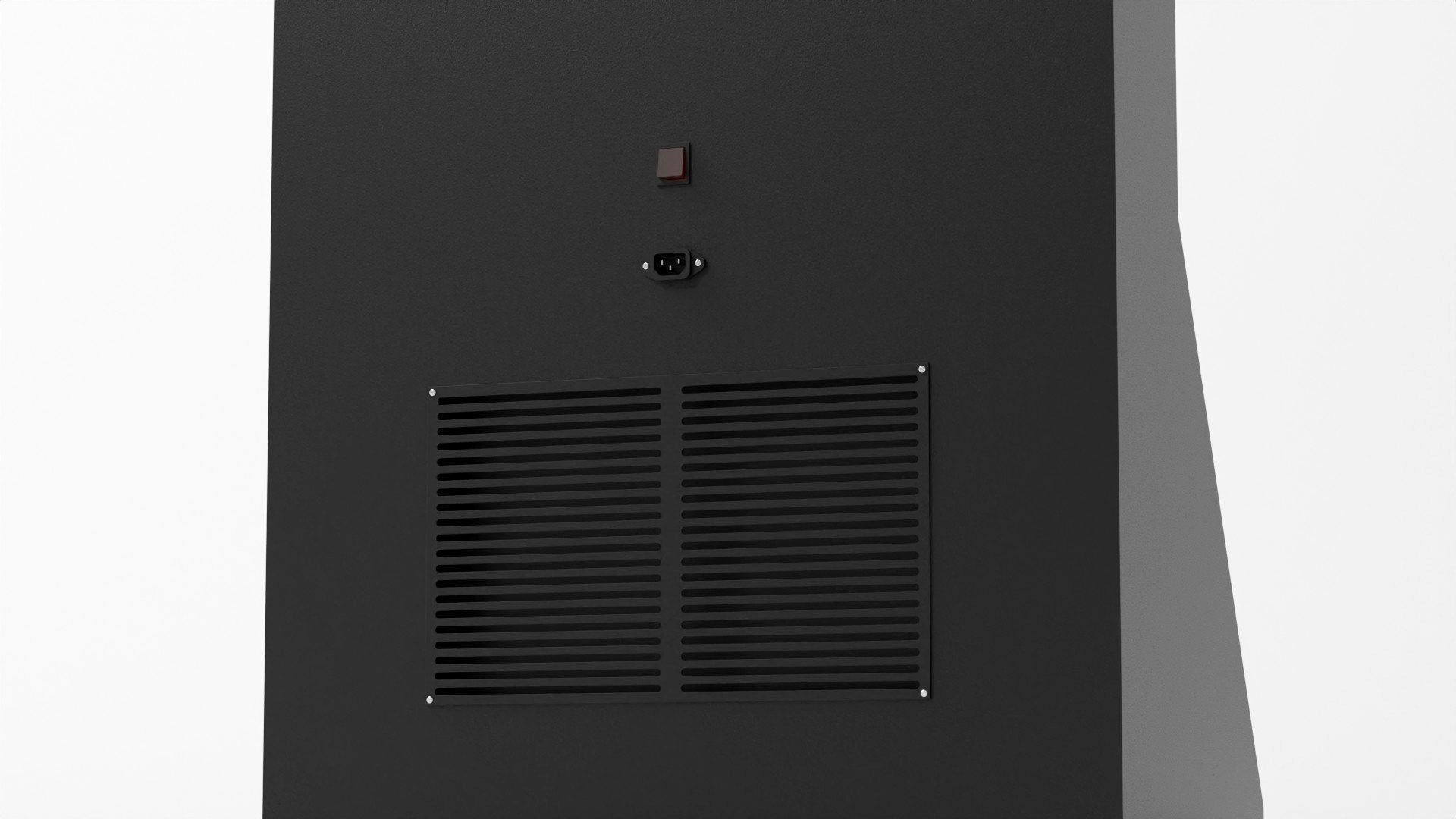 3D model Digital Information Board Display 3D Model VR / AR / low-poly ...